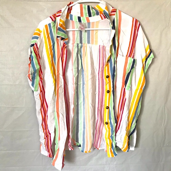 Tops | Colorful Top | Poshmark